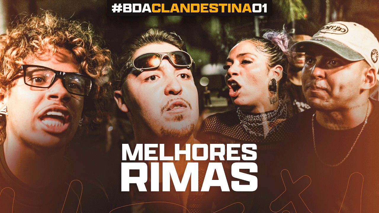 AS MELHORES RIMAS DA BDA CLANDESTINA 01 (DUPLA SORTEADA) - YouTube