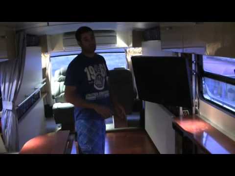 Inside the Bus - upstairs (2 of 3) - YouTube