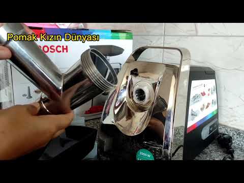 Bosch  ProPower Kıyma Makinesi İle Kışlık Hazirliklari
