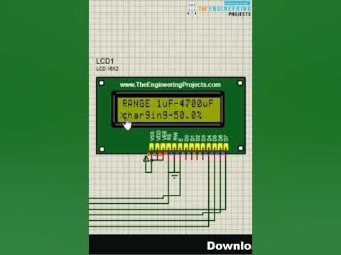 Capacitace Measurement using Arduino | Proteus Simulation - YouTube
