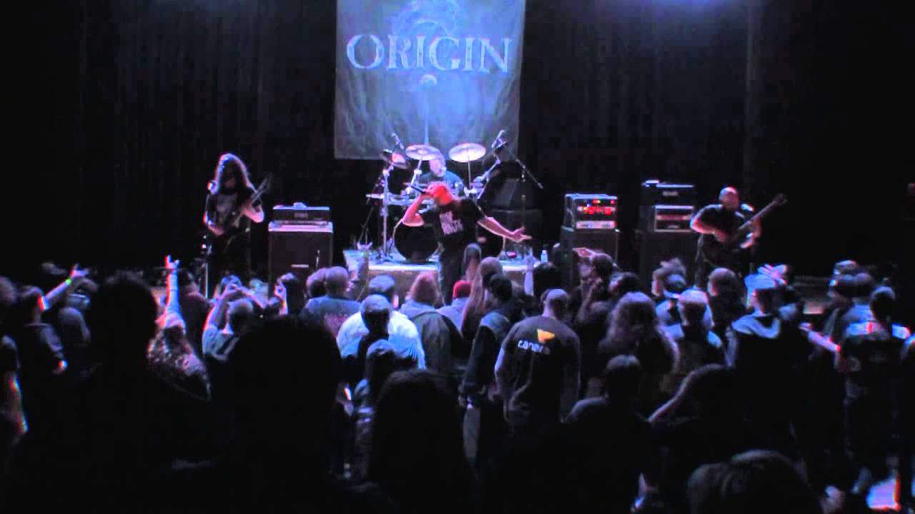 Origin || Staring from the Abyss || The Granada - Lawrence, KS 1/16 ...