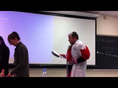 OT Superhero Skit Barry Univ 2012 - YouTube