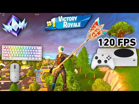 Fortnite Unreal Ranked Reload On Xbox Series S | Keyboard & Mouse Gameplay | 120 FPS | 4K