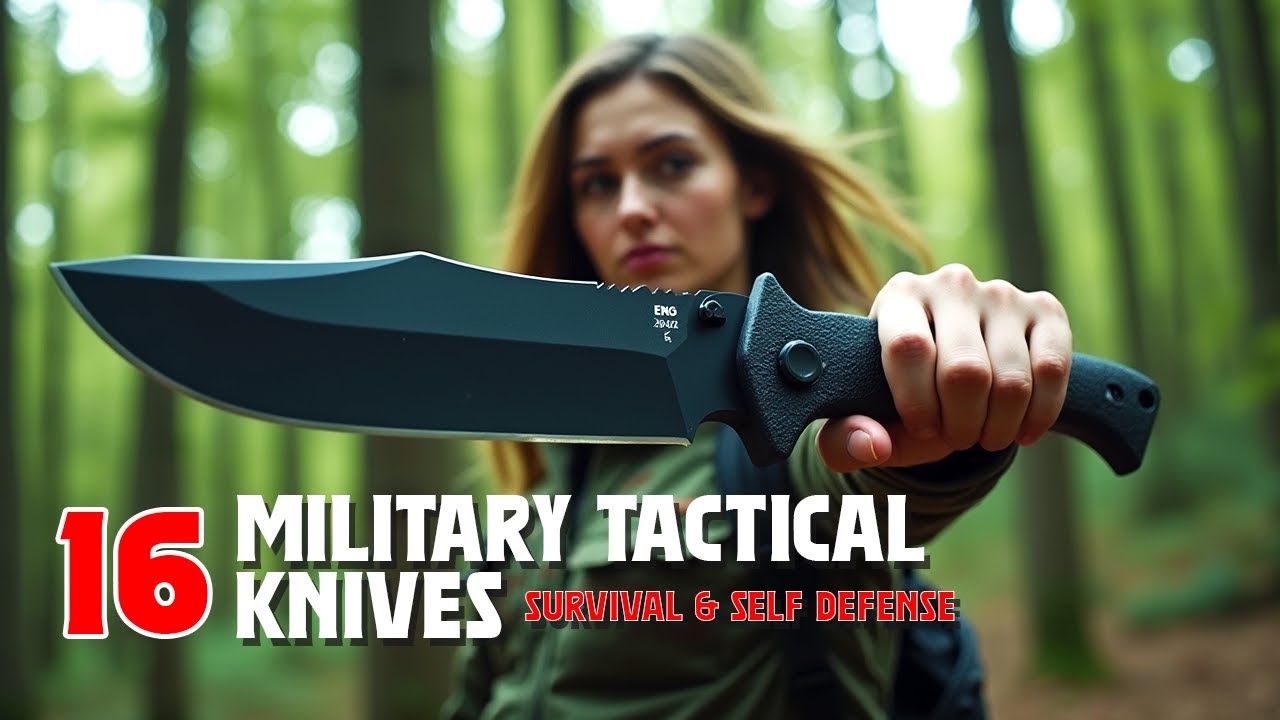 16 Ultimate Military Tactical Knives for Survival and Self Defense in ...