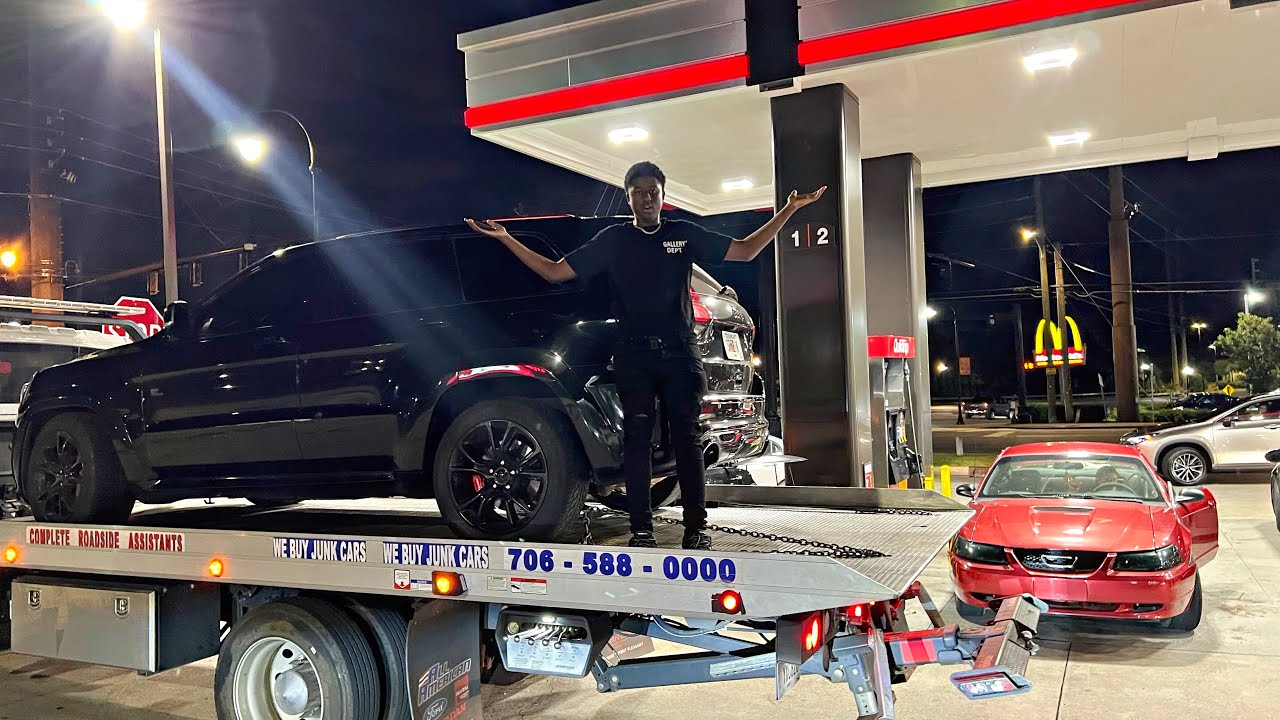 I CRASHED MY BRAND NEW TRACKHAWK... - YouTube