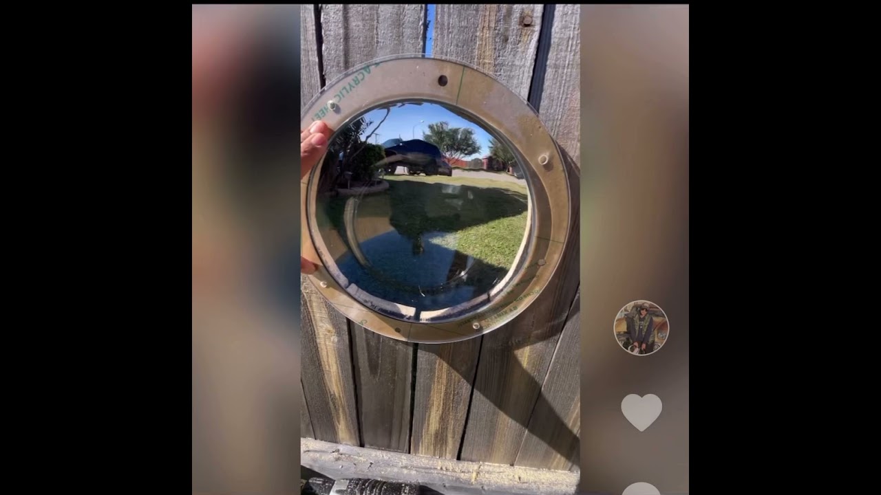 Installation of dog window for a fence. - YouTube