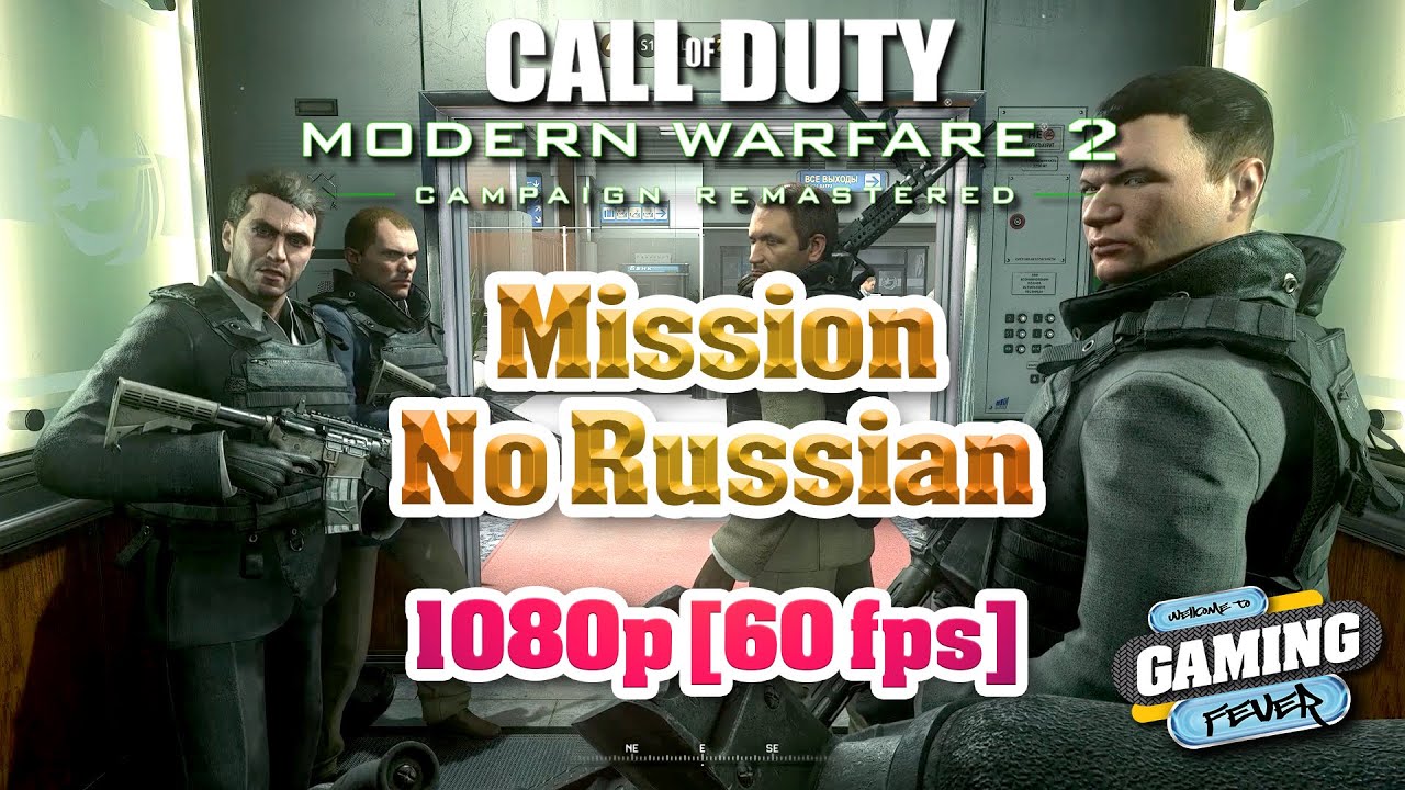 Call Of Duty Modern Warfare 2 Campaign Remastered - Mission 3 - No ...
