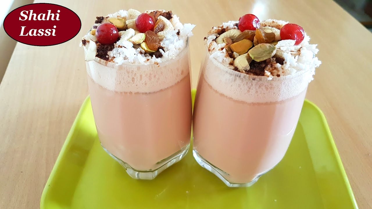 Lassi recipe | Shahi chocolaty Lassi recipe | Royal Yogurt Drink ...