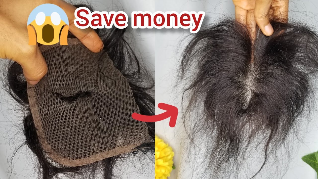 How to repair a torn lace closure/frontal - YouTube