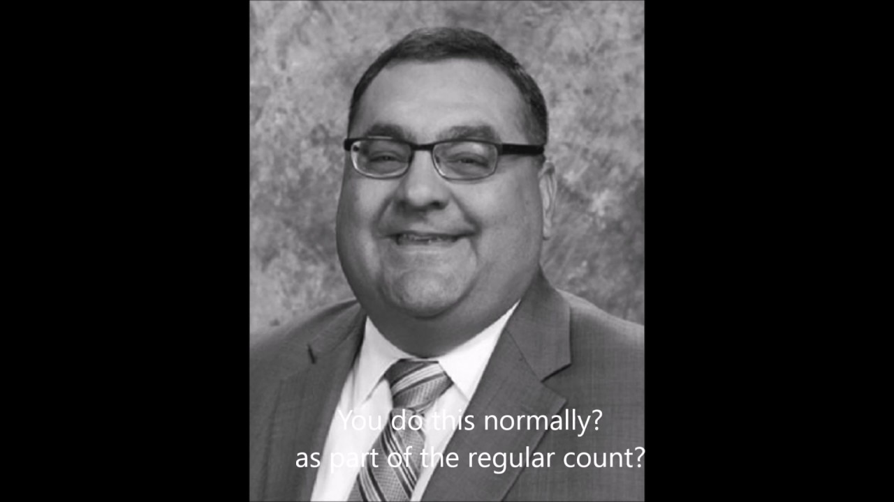 Joe Gloria Admits To Counting the Ballots In Private - YouTube