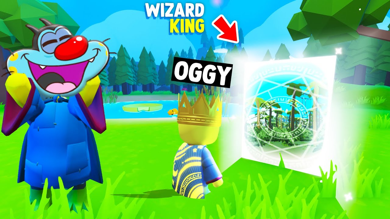 OGGY Becomes Secret WIZARD in Wobbly Life😳 - YouTube