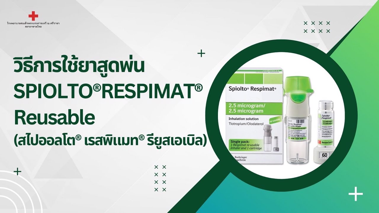 คลิปวิดีโอ spiolto respimat reusable - YouTube