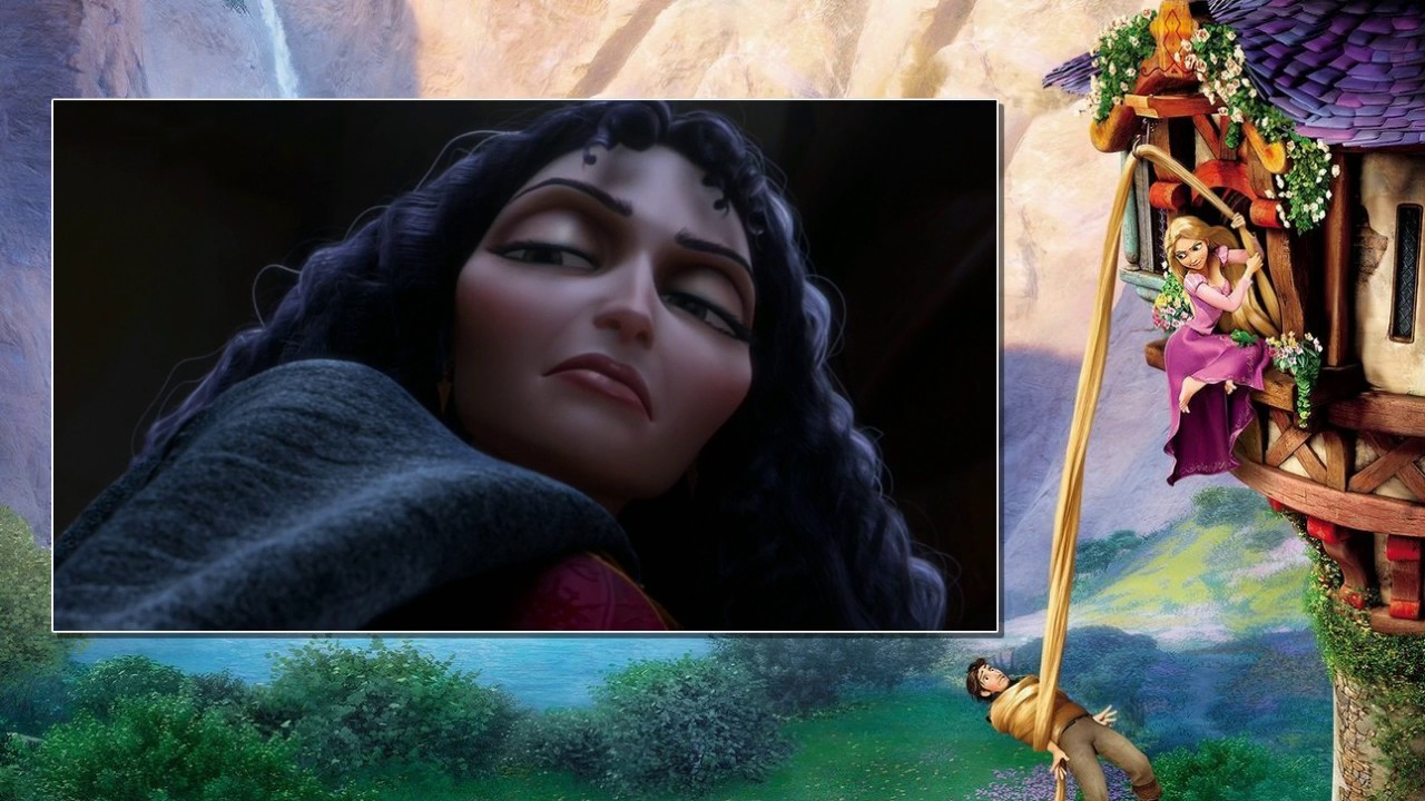 Tangled - Eugene Gets Stabbed + Gothel's Death (Canadian French) - YouTube