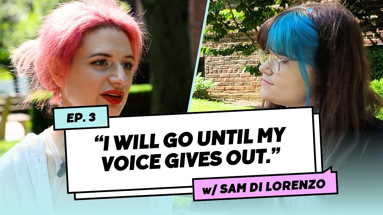 "I will go until my voice gives out" Artist Talks Ep 3 with Sam Di ...