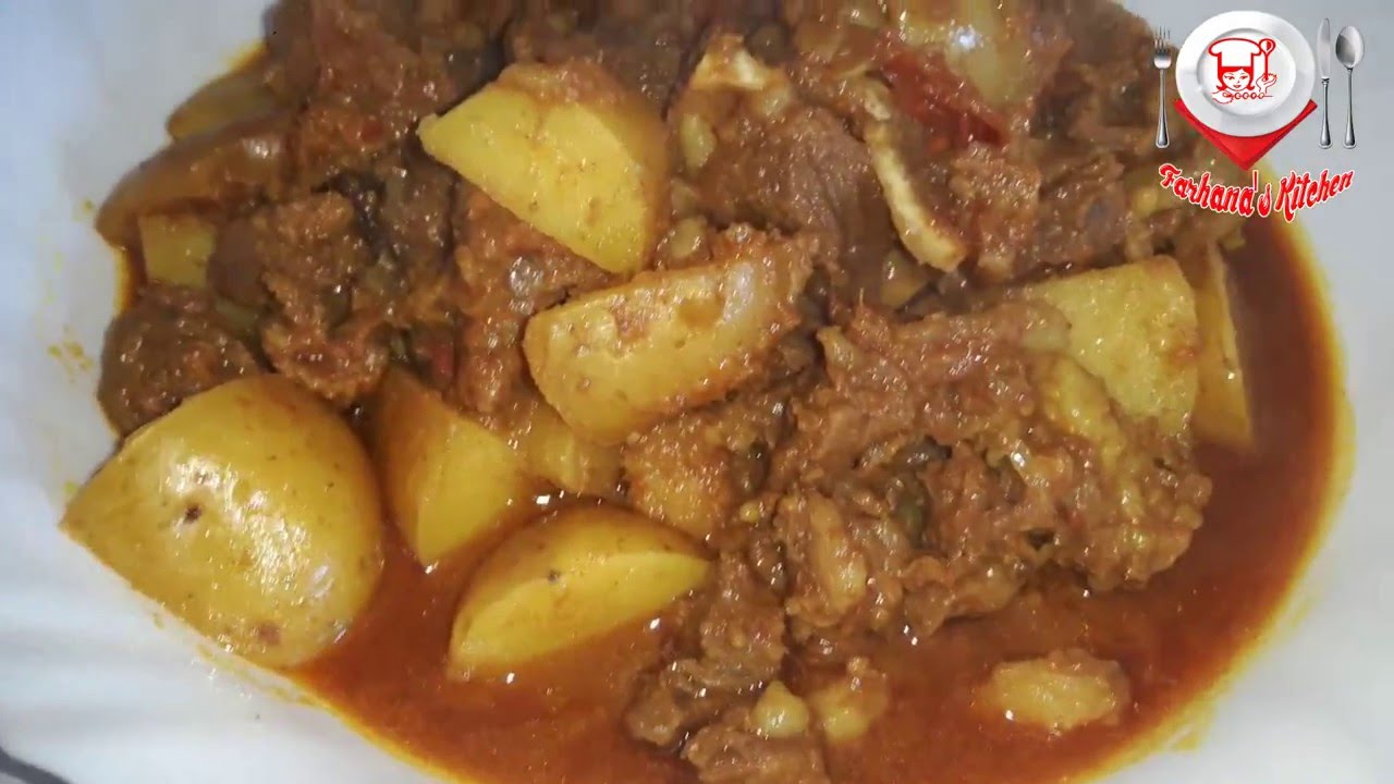 Bangladeshi | Bengali style Beef bhuna ( গরুর মাংস ভুনা ) with potatos ...