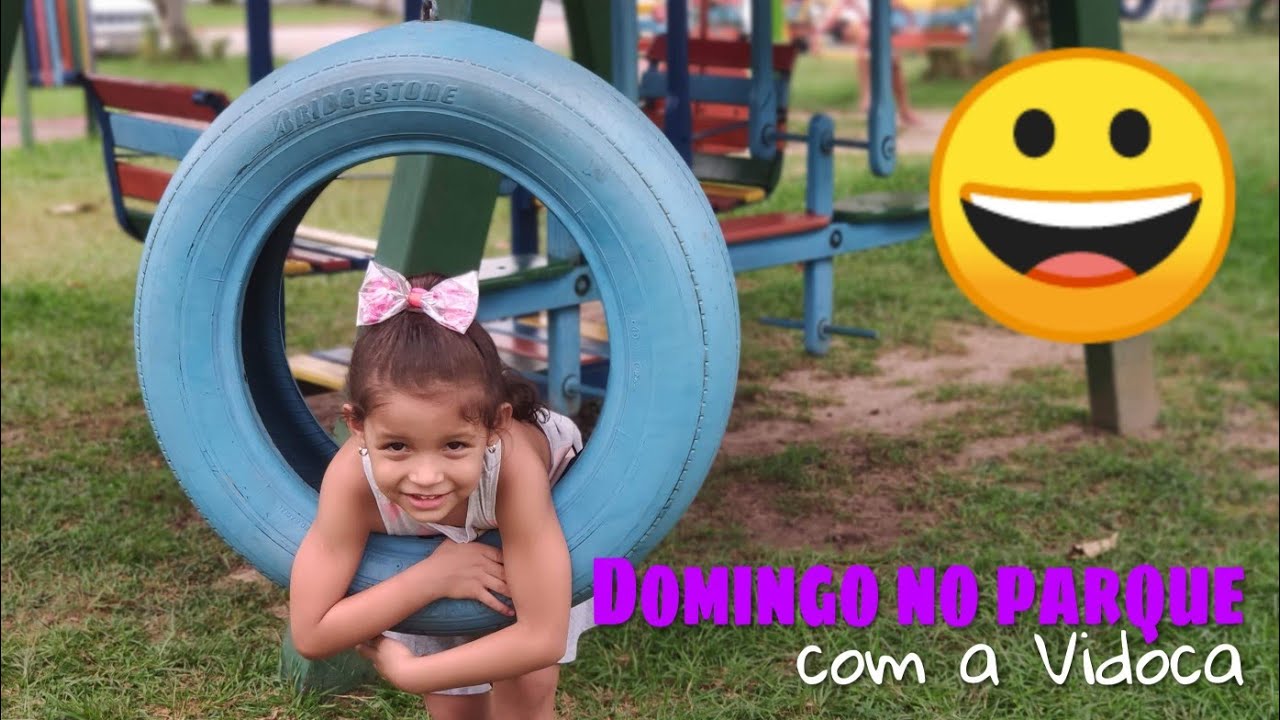 DOMINGO NO PARQUE COM A VIDOCA 😀 - YouTube