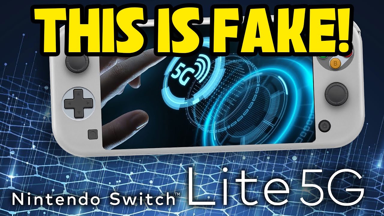 Nintendo Switch Lite 5G is Fake and Here's The Proof! - YouTube