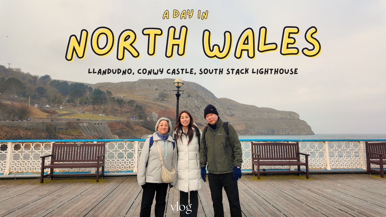 A Day in North Wales (Llandudno, Conwy Castle, South Stack Lighthouse ...