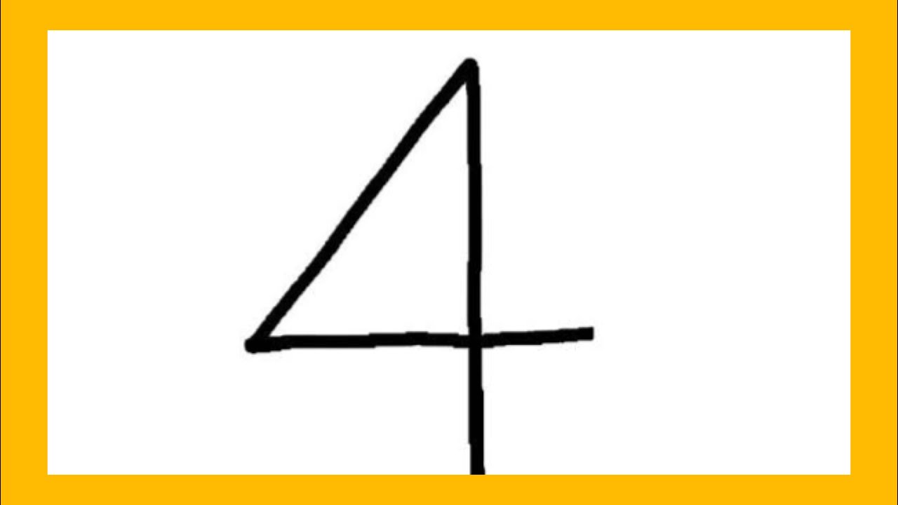 Pineapple drawing with number 4 #Drawing #art - YouTube