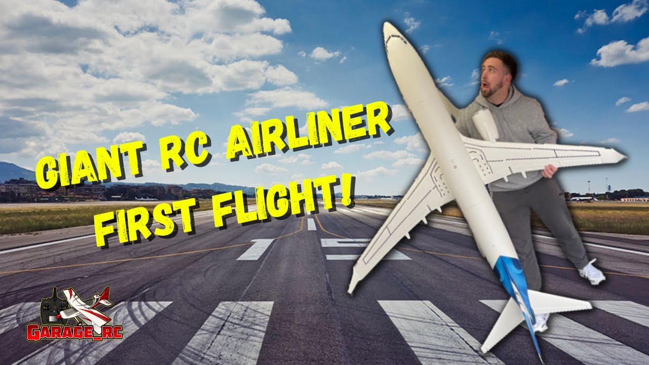 Freewing AL37 RC Airliner Maiden! (Motion Rc) - YouTube