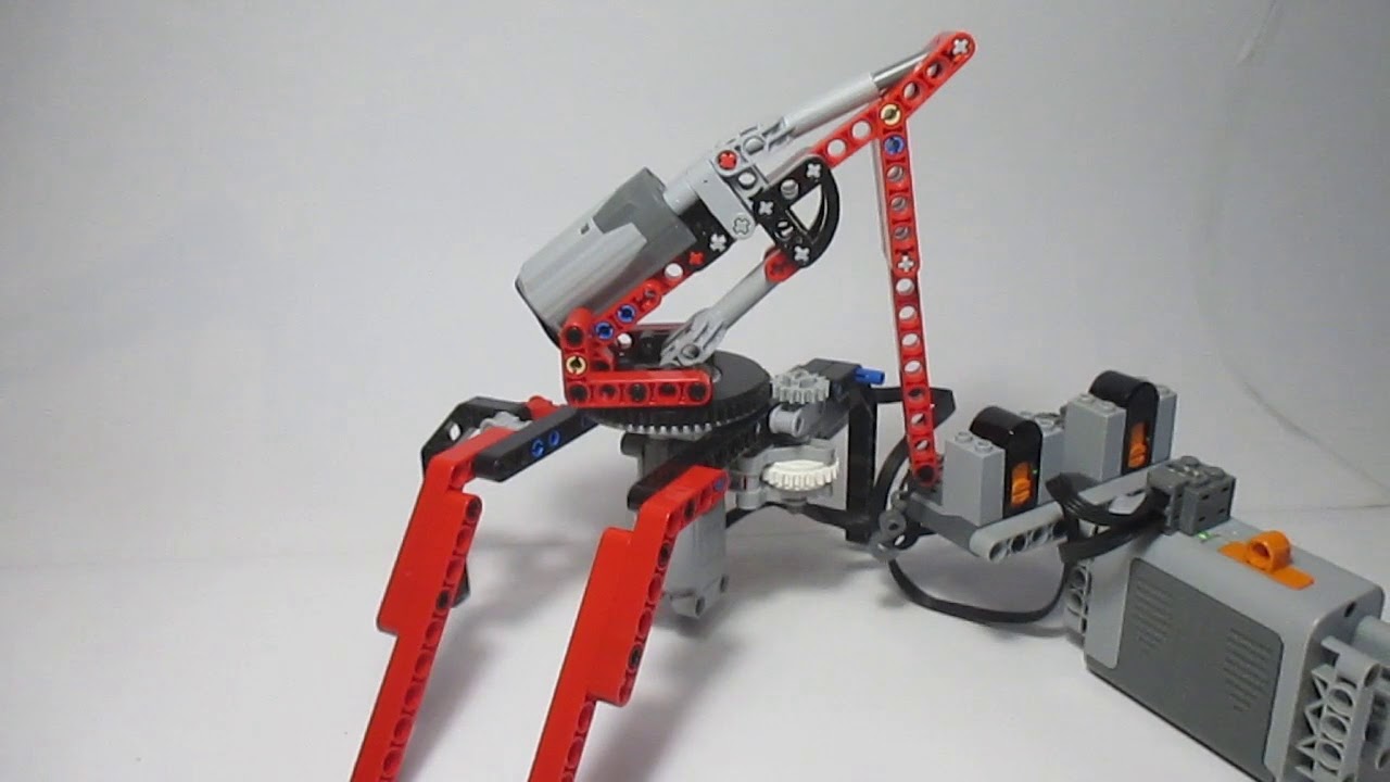 Lego® Technic RC Loading Crane - YouTube