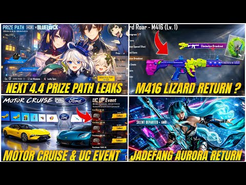 NEXT 4.4 UPDATE PRIZE PATH | 4.4 UPDATE RETURNING ULTIMATE | NEXT UC UP EVENT | MOTOR CRUISE LEAKS