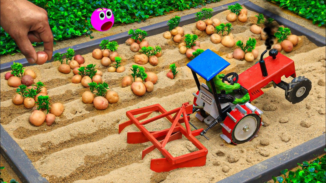 diy tractor agriculture bund maker machine for potato farming ...