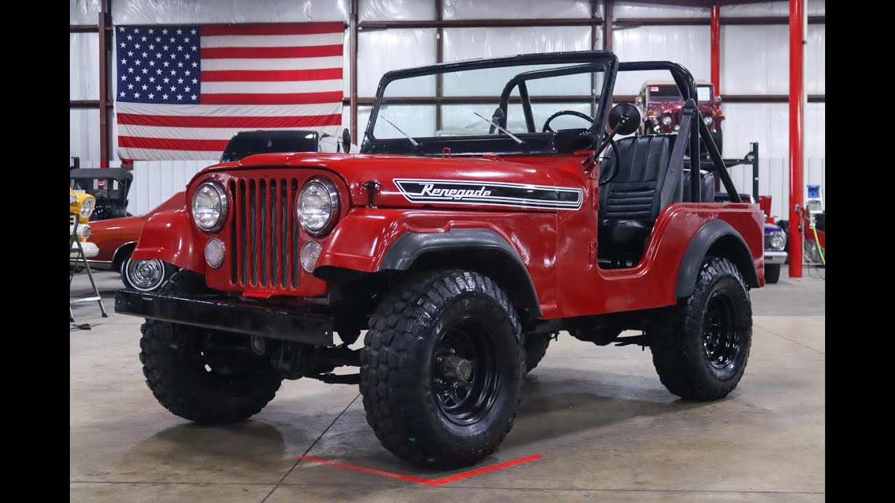 1975 Jeep CJ5 For Sale - Walk Around Video (31K Miles) - YouTube