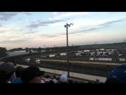 Sprint cars at fairmont - YouTube