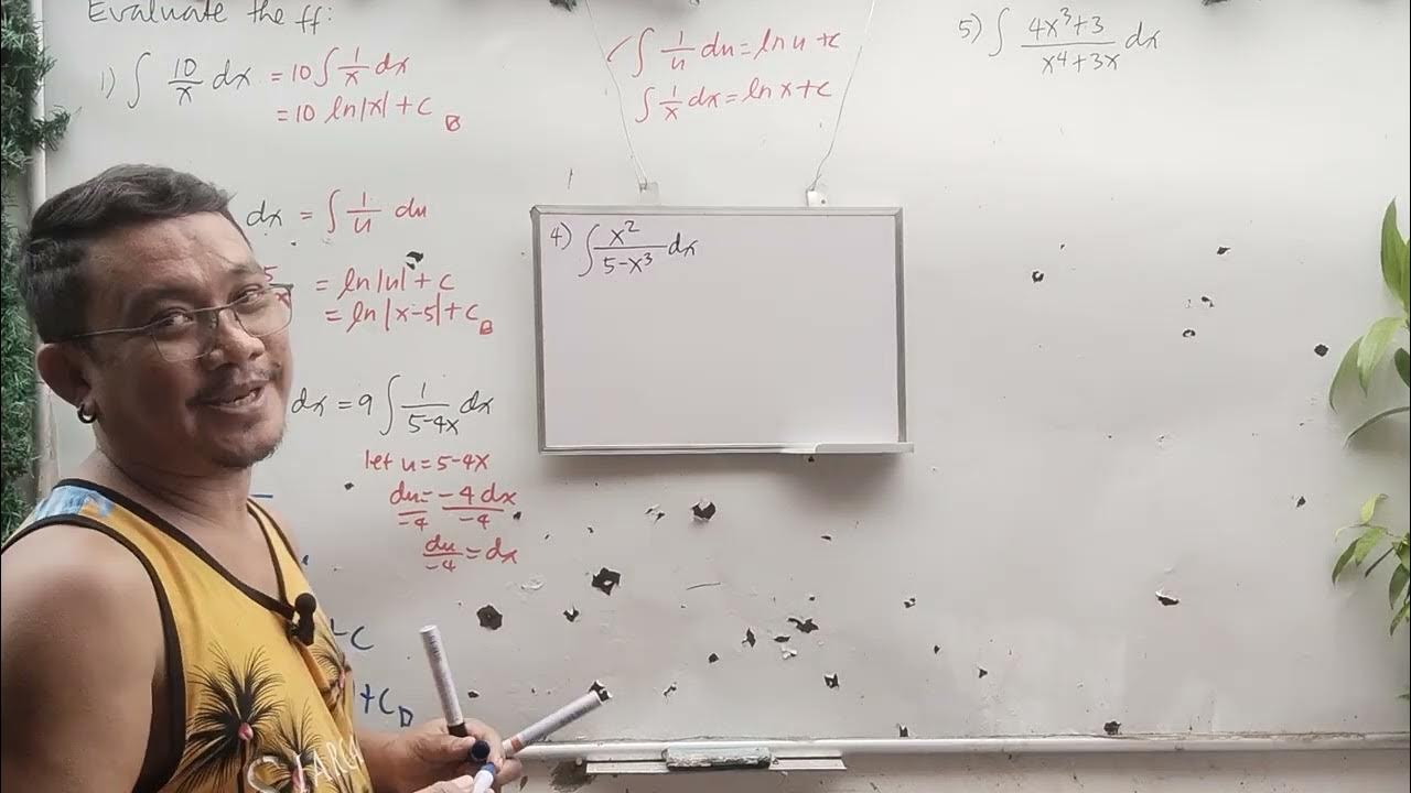 Integration of Natural Logarithmic Functions Part1 - YouTube