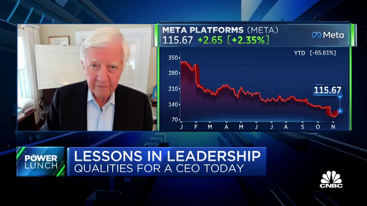 Medtronic CEO Bill George calls on tech founders to hire CEOs - YouTube