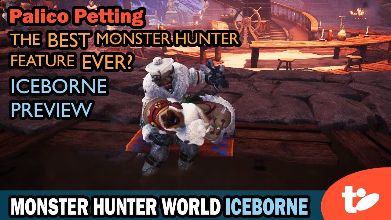 Iceborne’s Hot Spring Palico Petting: The BEST EVER Feature in Monster ...