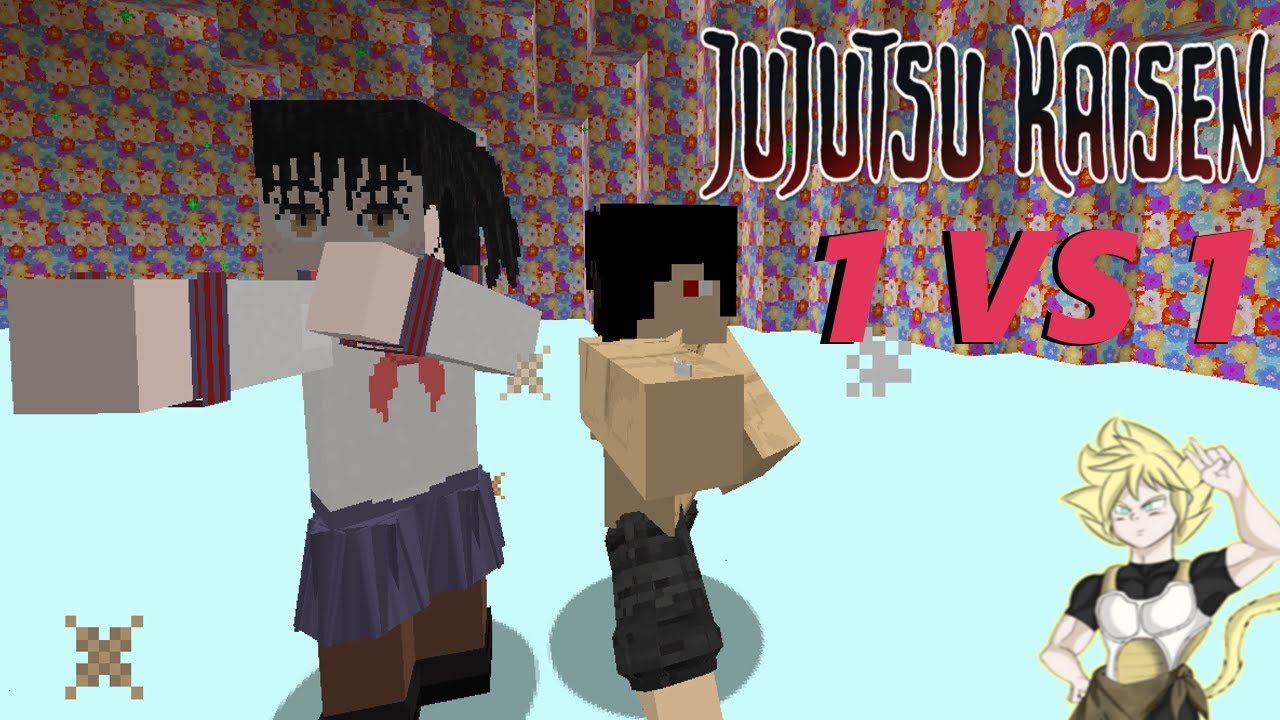 JUJUTSU KAISEN CURSED BATTLES !!! MINECRAFT 1VS1 MOD BATTLE JUJUTSU ...