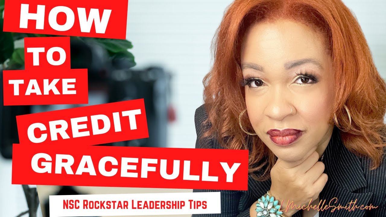 How to take credit gracefully - YouTube