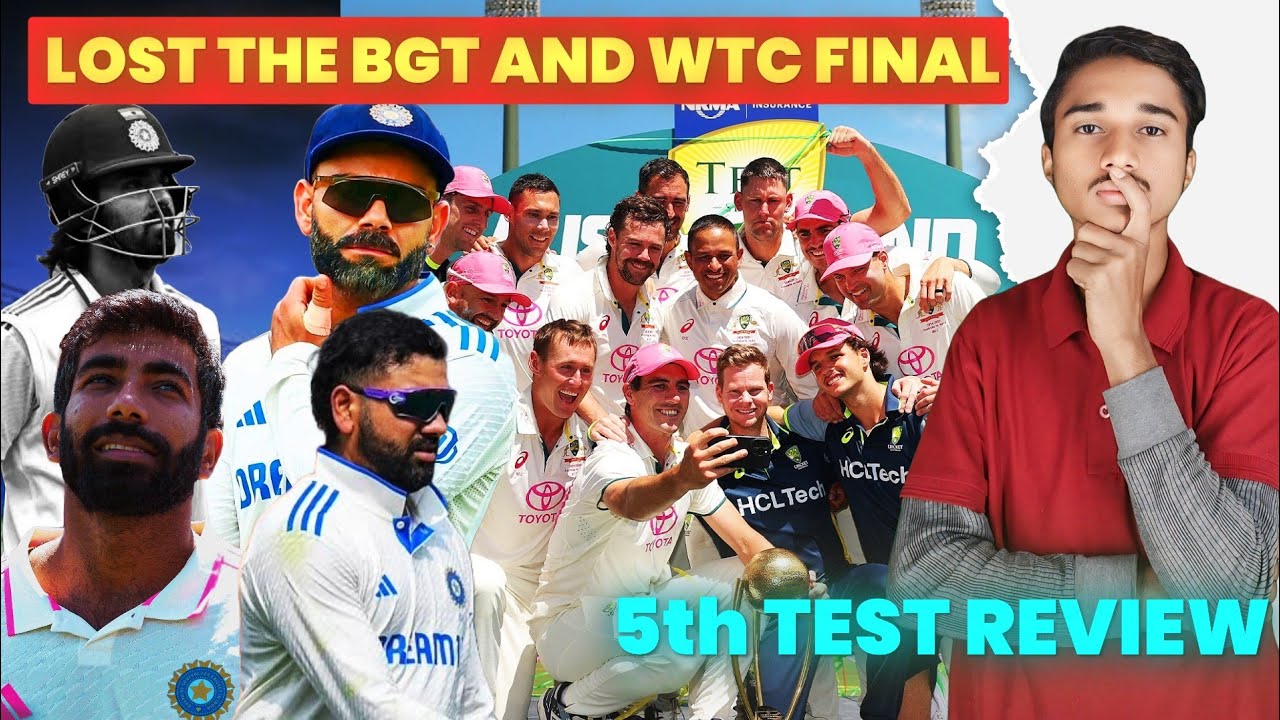IND vs AUS: India BGT हारा और WTC Final से भी बाहर? | 5th Test Match ...