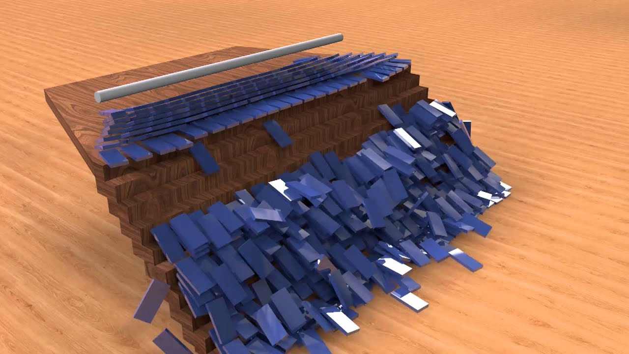 C4D R12 Dynamics Test - YouTube