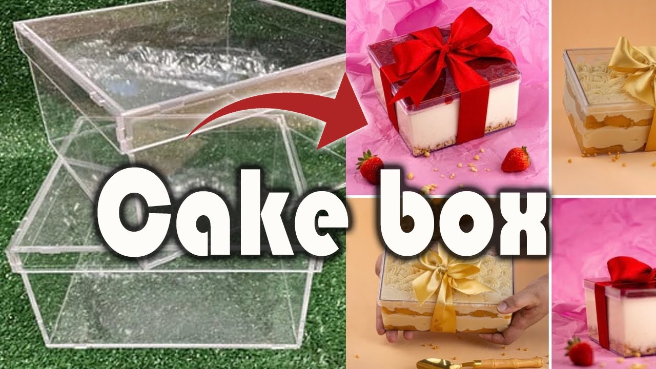 CAKE BOX BOLO NA CAIXA DE ACRÍLICO | ALERTA DE TENDÊNCIA - YouTube