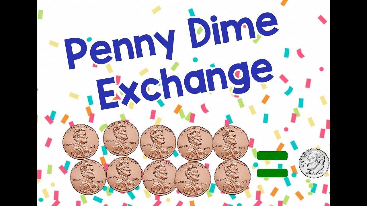 Penny Dime Exchange Everyday Math - YouTube
