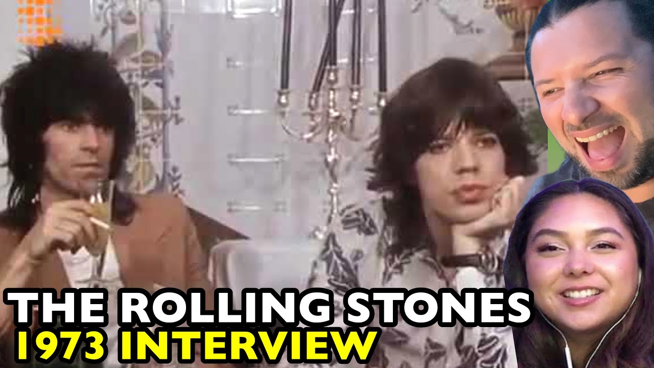 THE ROLLING STONES 1973 Interview Mick Jagger Keith Richards | REACTION ...