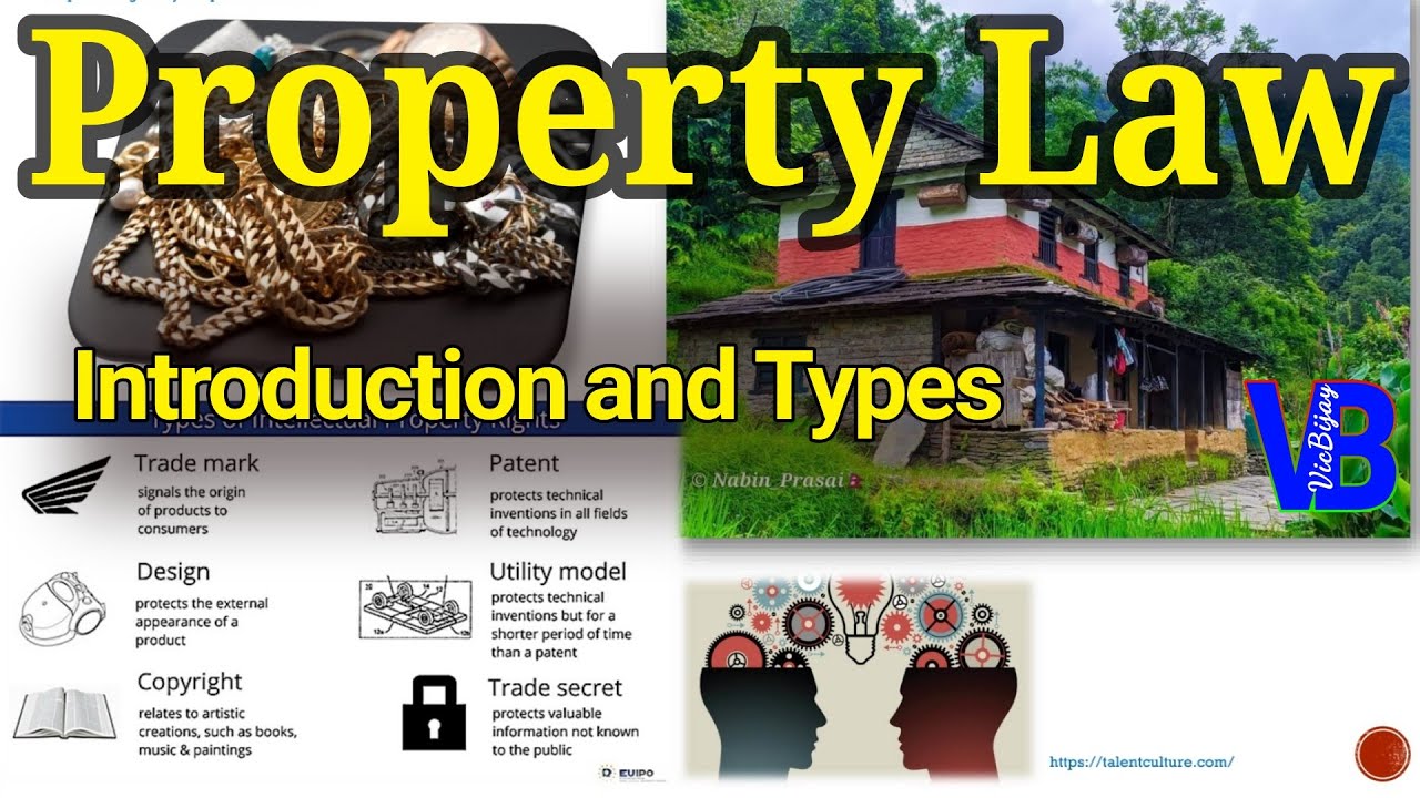 Property Law - Introduction and types | LLB 2nd year | VicBijay - YouTube