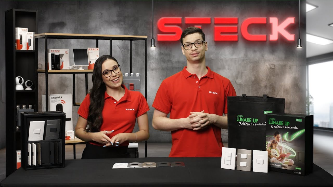 Linha Lunare Up da Schneider Electric - Steck e Schneider - YouTube