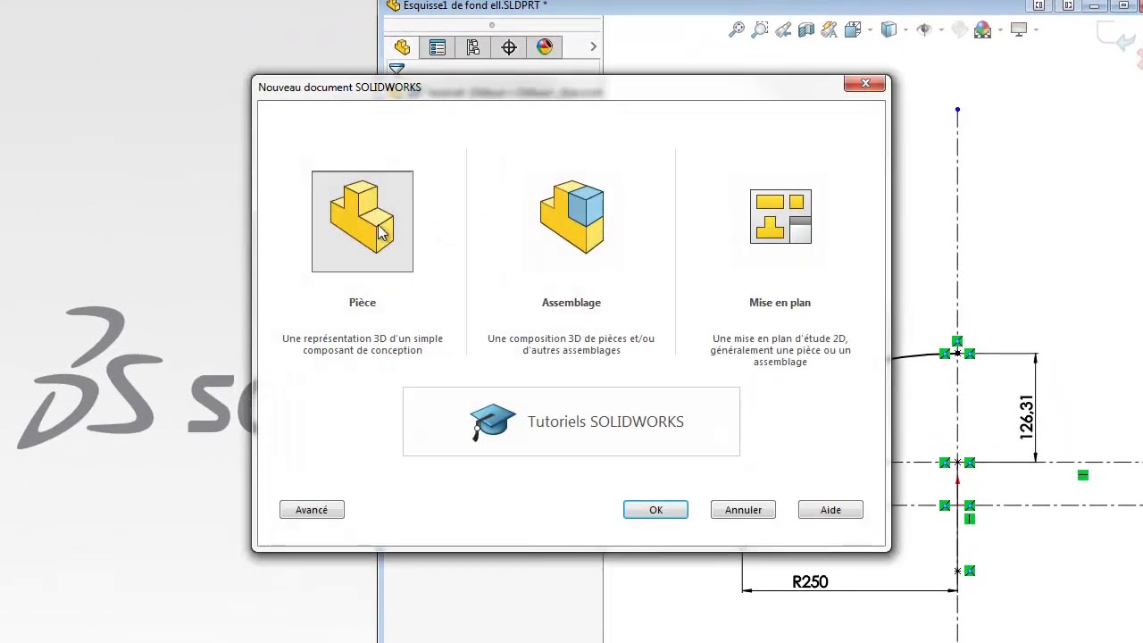réaliser un fond elliptique - YouTube