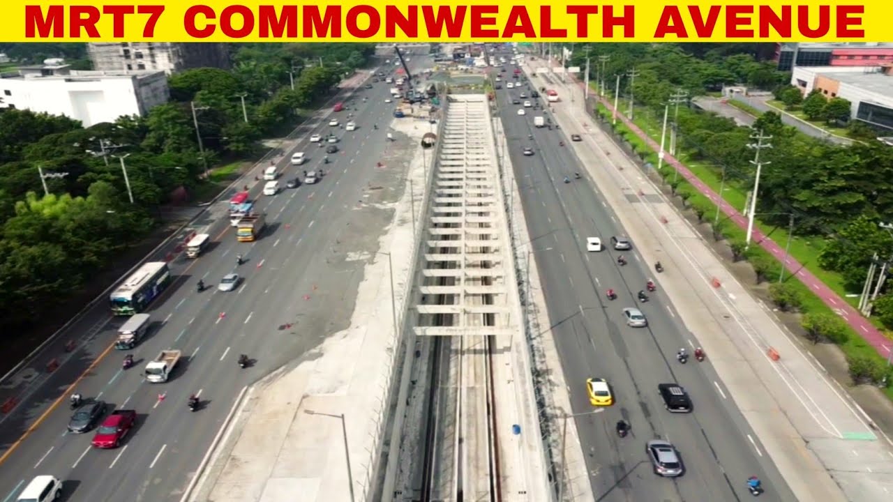 MRT7 COMMONWEALTH AVENUE Latest Update - YouTube
