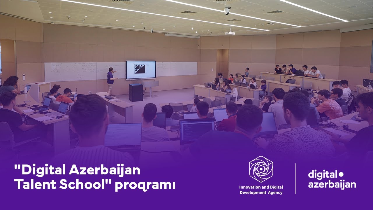 "Digital Azerbaijan Talent School"un oflayn dərsləri başladı! - YouTube