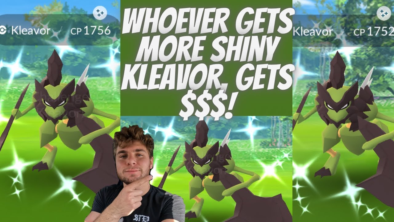 Catch A Shiny Kleavor in Pokemon Go, Win $$$! - YouTube