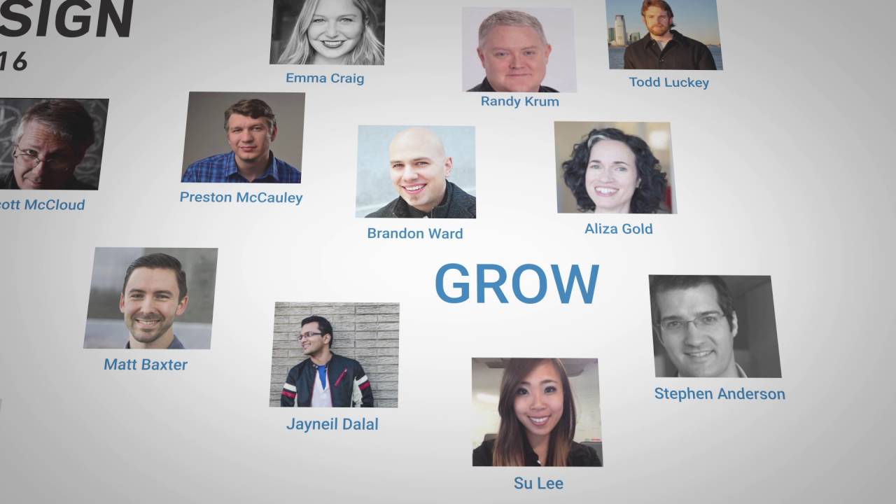 Speakers Coming to Big Design Conference 2016 - YouTube