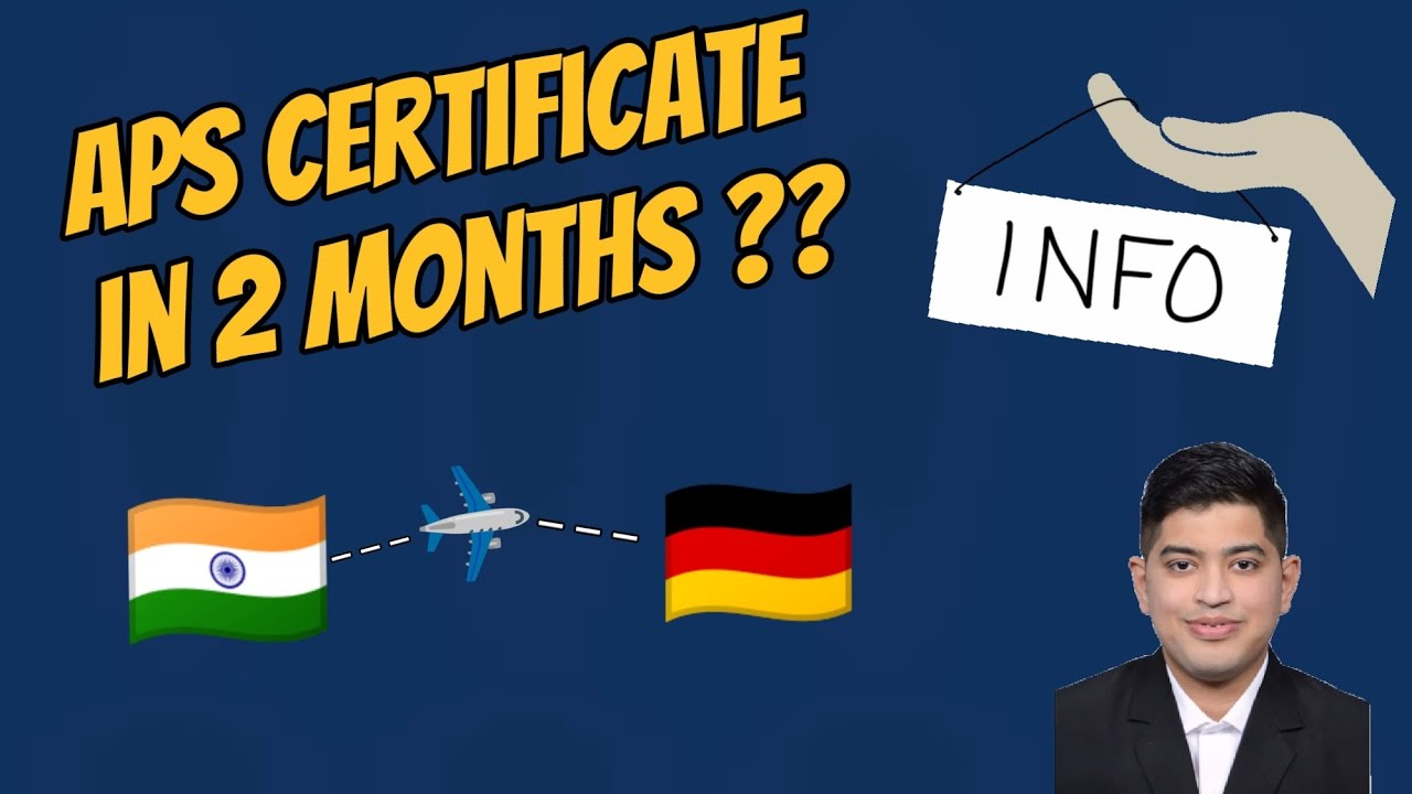APS Certificate in 2 Months - YouTube