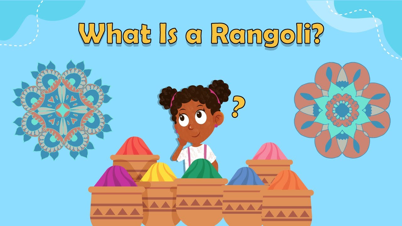 What Is a Rangoli? | Rangoli | Indian Art | Fun Facts For Kids ...