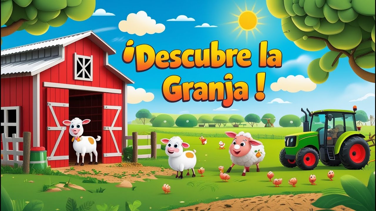 Bienvenidos a La Granja 🐮🐔 Aprende y Juega con los Animales - YouTube