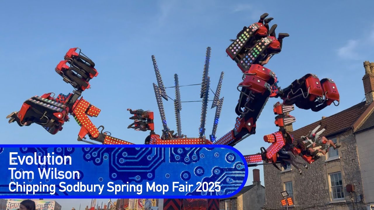 Evolution - Tom Wilson @ Chipping Sodbury Spring Mop Fair 2025 - YouTube